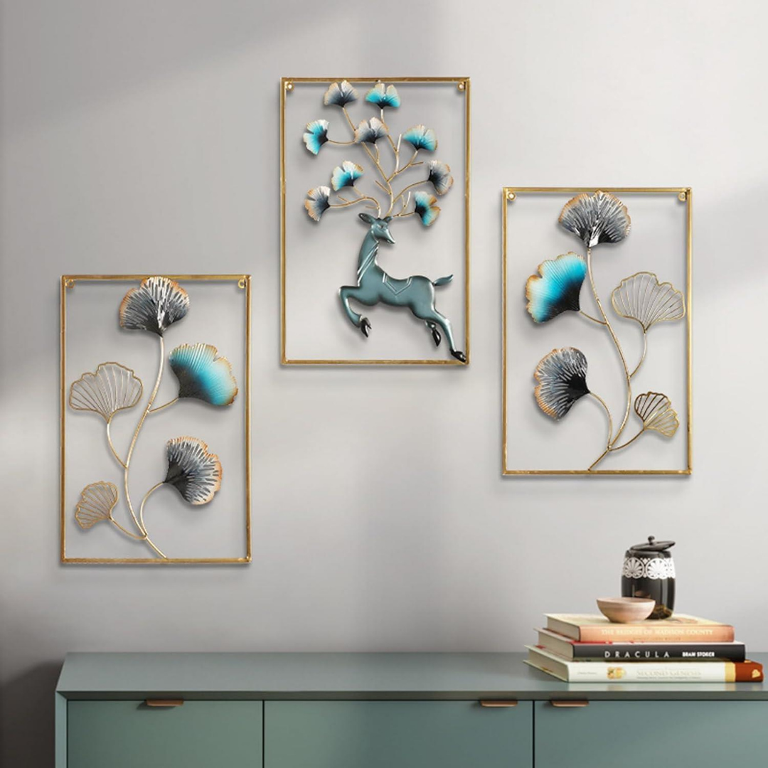 Iron Deer Frame Set Of 3 - FramingHub