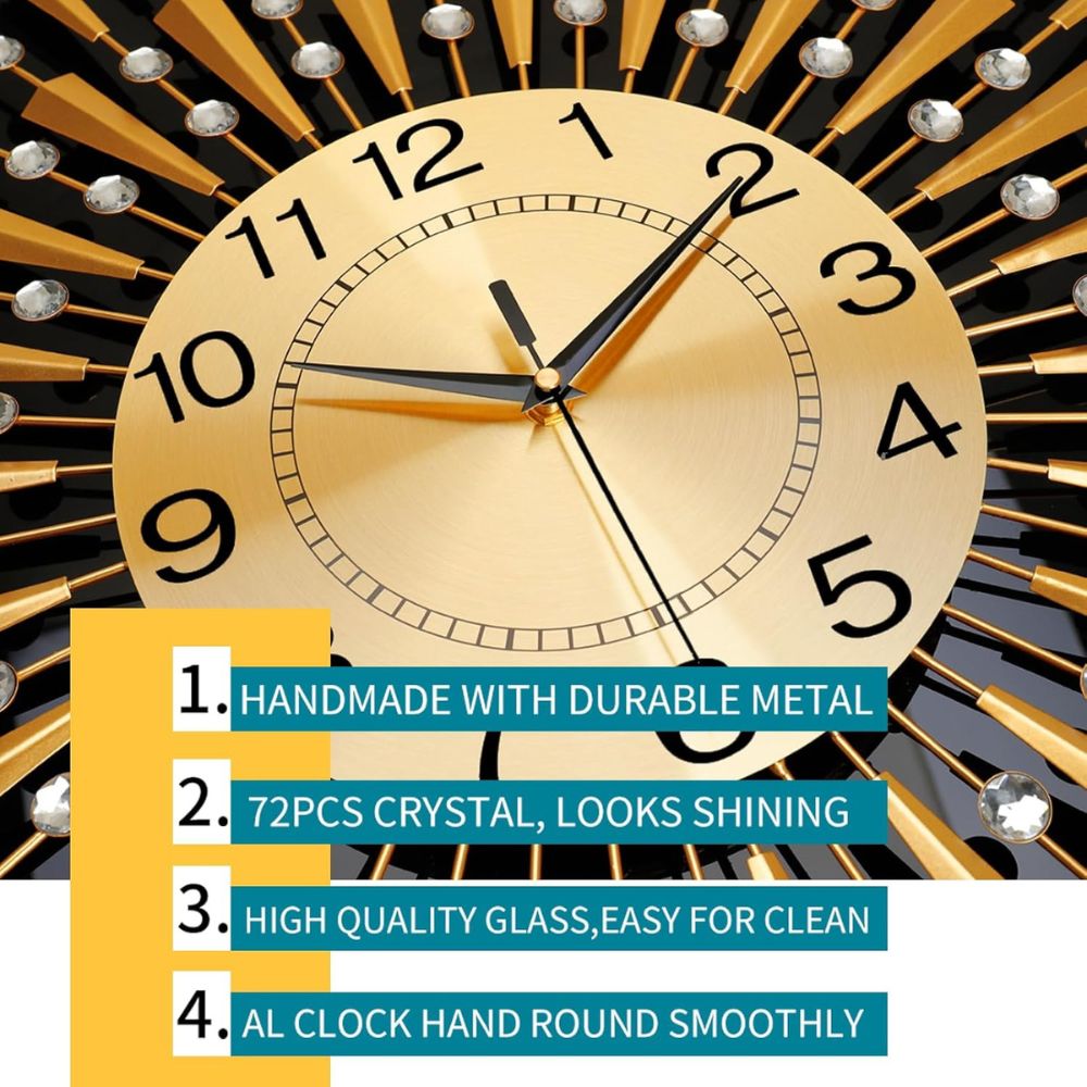 Metal Wall Clock - FramingHub